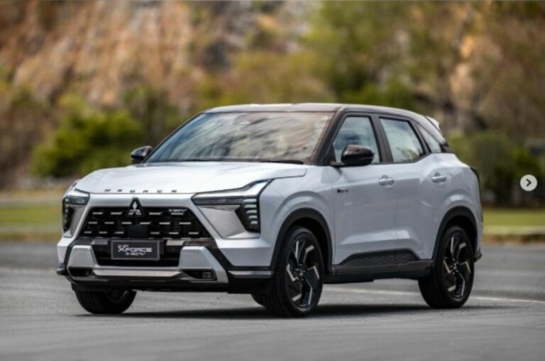 Mitsubishi's new hybrid SUV, the Xforce HEV, promises consumption of 24 ...