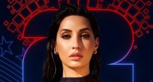 노라 파테히(Nora Fatehi)가 2026년 캐나다 월드컵 개막식에서 FIFA 공식 국가를 연주하고 있습니다.